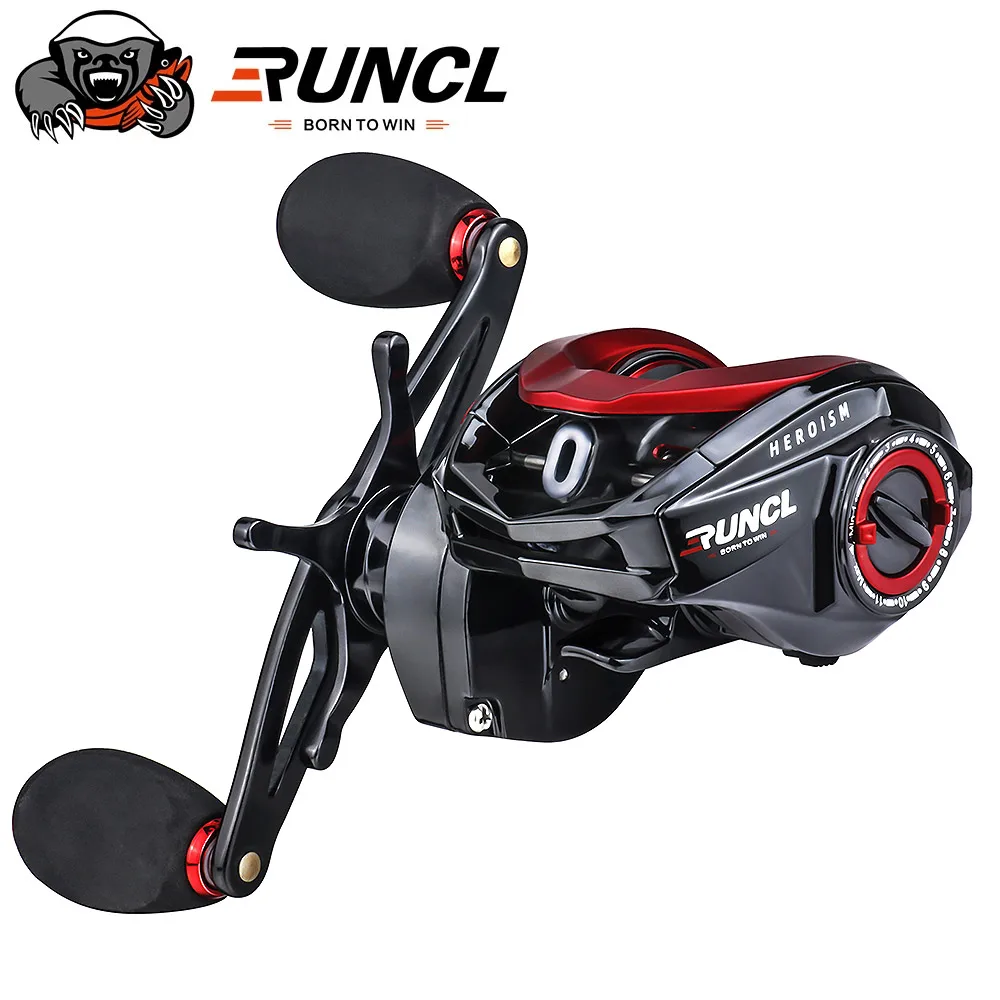 RUNCL-hero-smo-Baitcasting-Reel-alta-velocidade-pesca-carretel-peixe ...