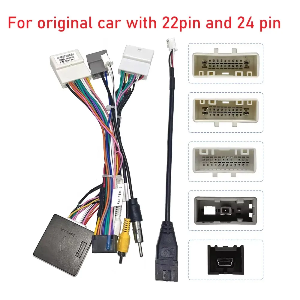 Canbus Box android Car radio Wiring Harness connector Adapter For ...
