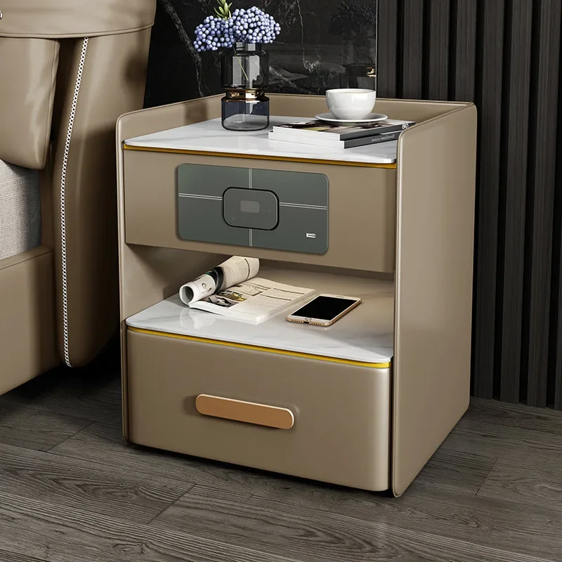 Smart-bedside-table-simple-modern-new-wireless-rechargeable-multi ...