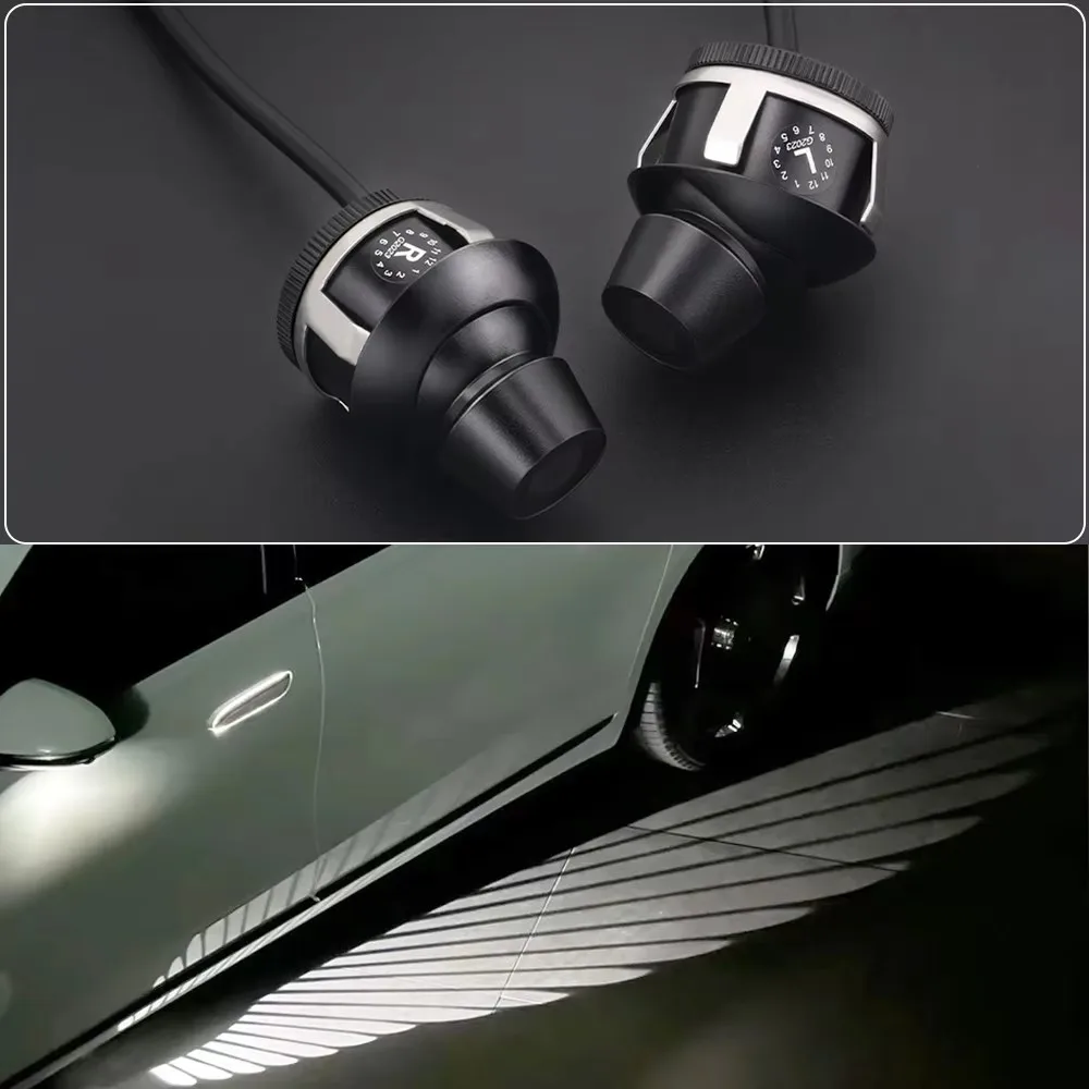 2pcs-LED-Welcome-Lights-Car-Ambient-Lights-Door-Rearview-Mirror-Angel ...