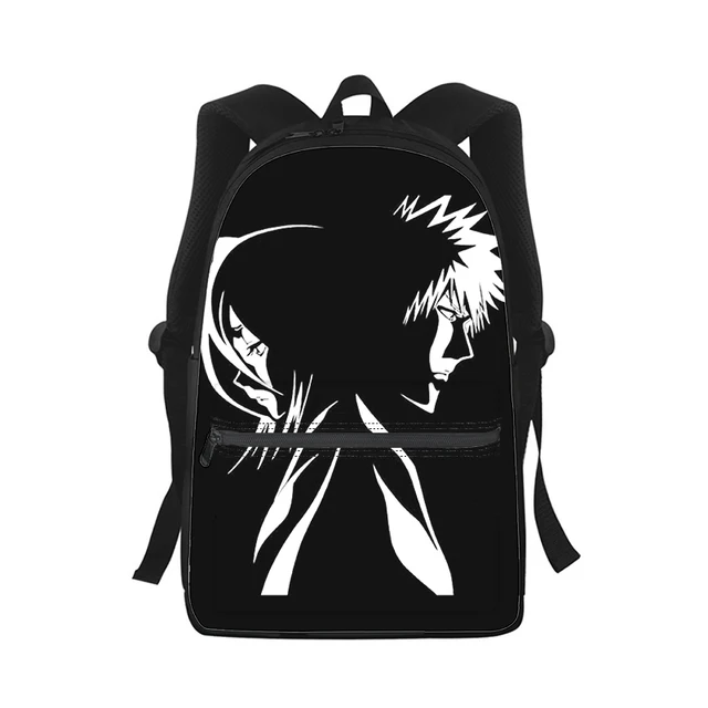 ANIME BLEACH Men Women Backpack 3D Print Fashion Student School Bag ...