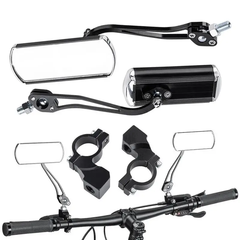 Bicycle-Rear-View-Mirror-Bike-Cycling-Clear-Wide-Range-Back-Sight ...