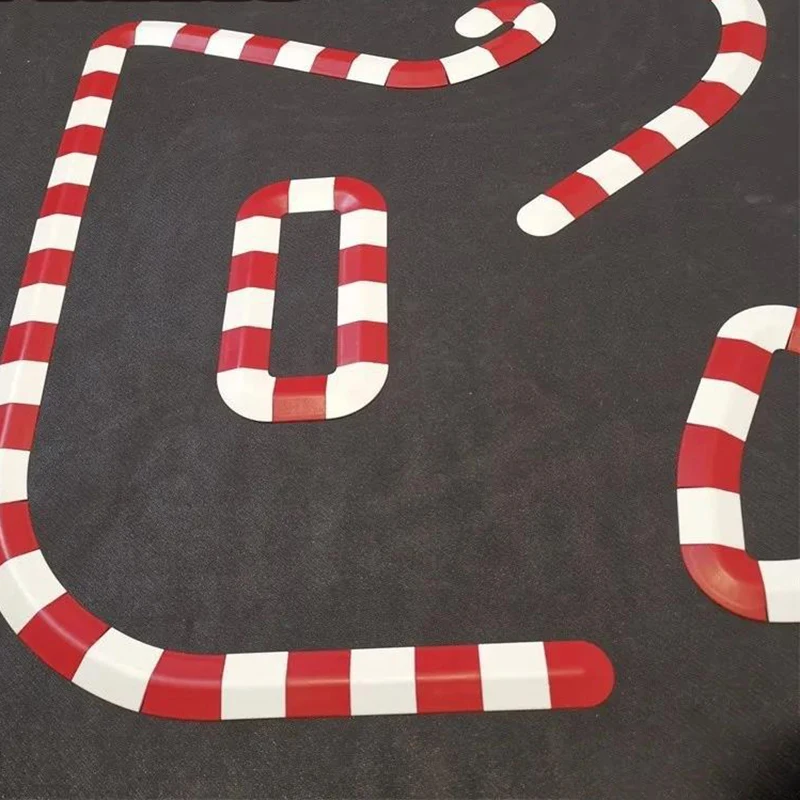26pcs 1/76 Road Barrier DIY Racing Track Design Drifting Race Track RC ...