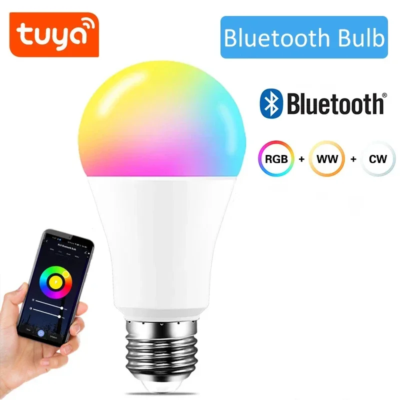 Tuya-Bluetooth-LED-Bulb-Smart-Life-APP-Control-Dimmable-9W-E27-220V-RGB ...