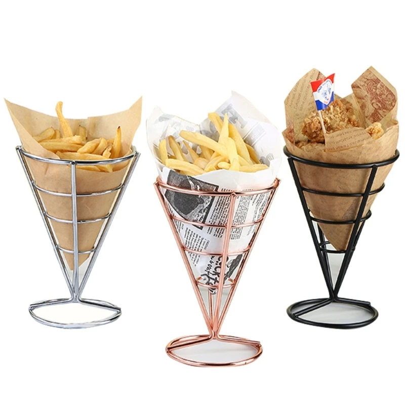 French-Fries-Stand-Cone-Snacks-Display-Stand-Fries-Baskets-Chicken ...