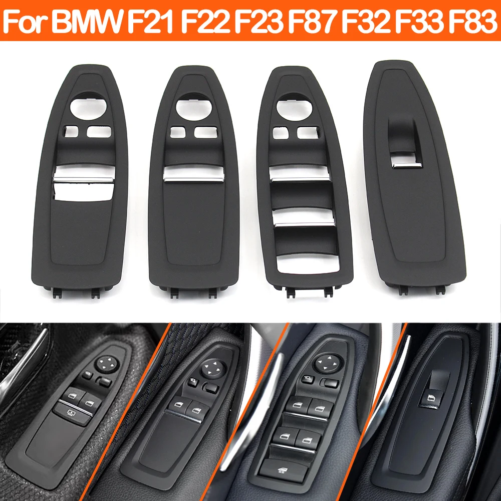 LHD-RHD-Car-Front-Left-Right-Door-Window-Switch-Cover-Trim-For-BMW-1-2 ...