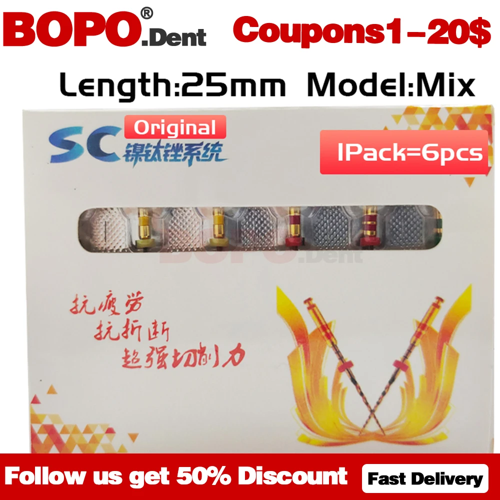 COXO-SOCO-PRO-25MMDental-Nickel-Titanium-Heat-Activation-Root-Canal ...