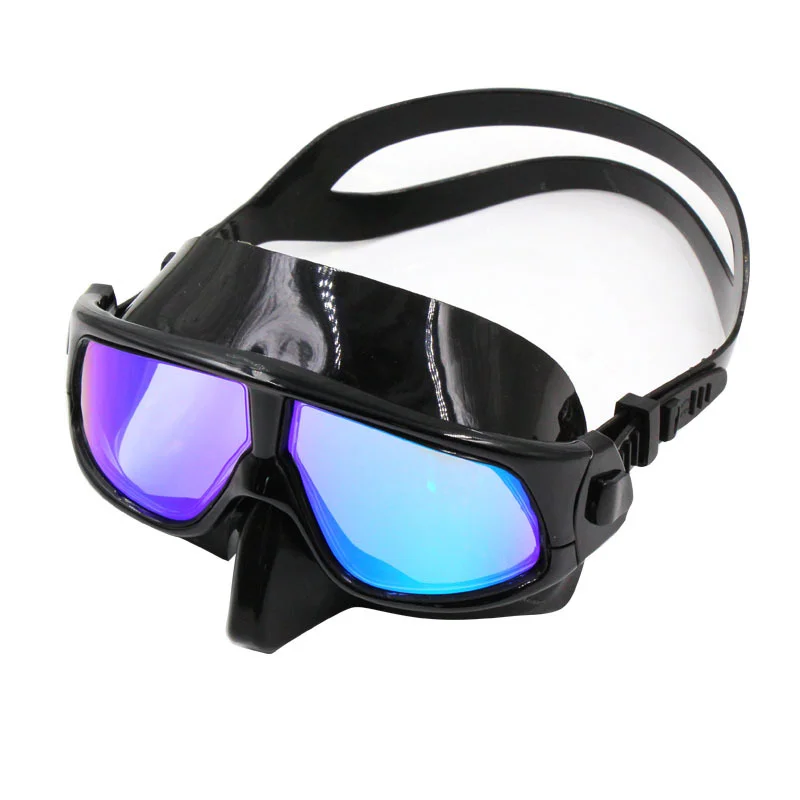 Adult Scuba Diving Mask Silicone Freediving Goggles Underwater Salvage ...