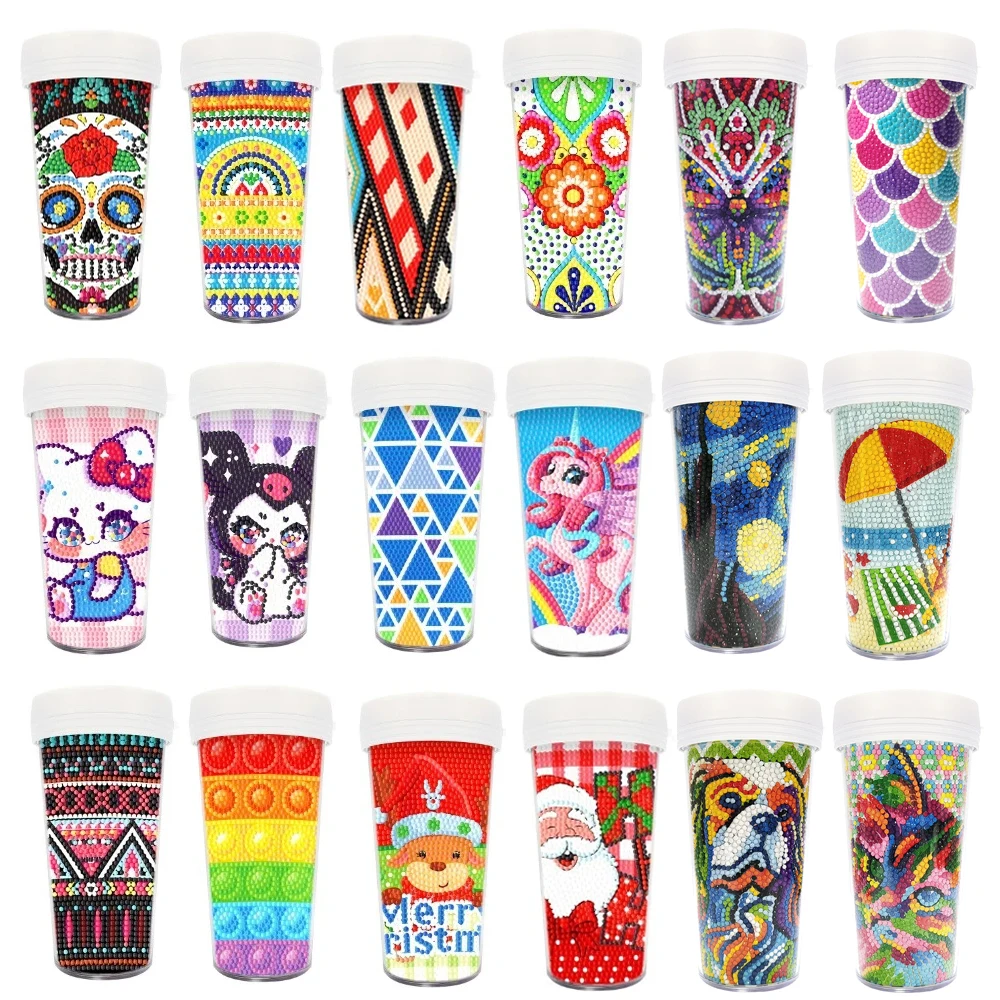 DIY-Diamond-Painting-Water-Cup-New-Creative-Number-5D-Diamond ...