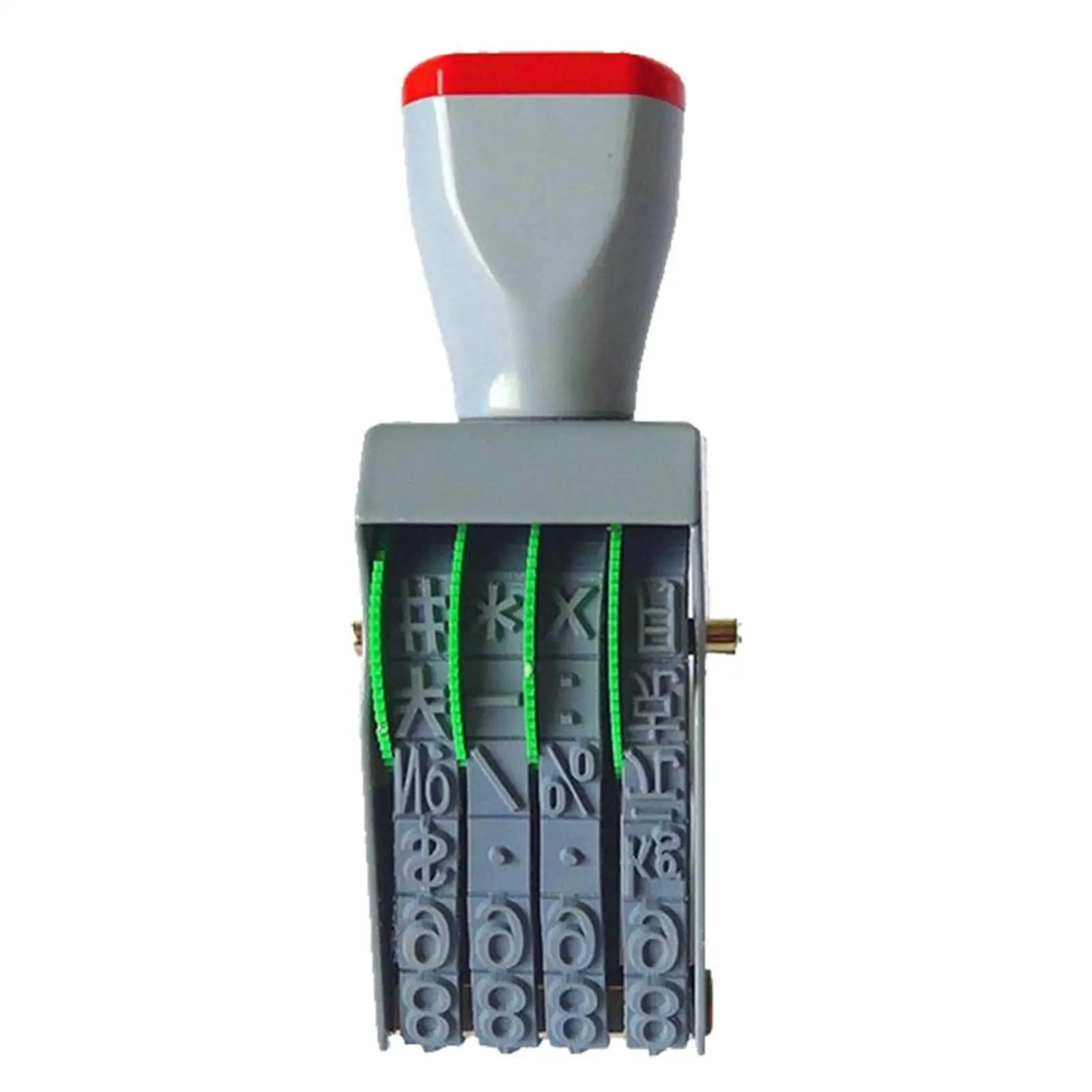 Rubber-Number-Stamp-4-digits-Numbering-Machine-Fittings-Roller-Stamp ...