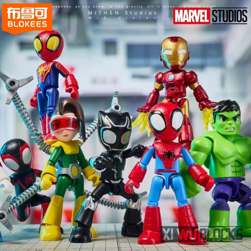 BLOKEES Marvel Magic Edition Building Blocks Spider Man Otto Gunther ...
