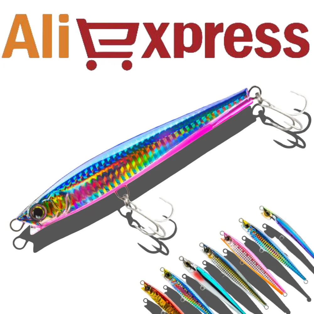 1PCS Artificial Stickbait Wobblers Fishing Lures 110mm 48g Hydro ...