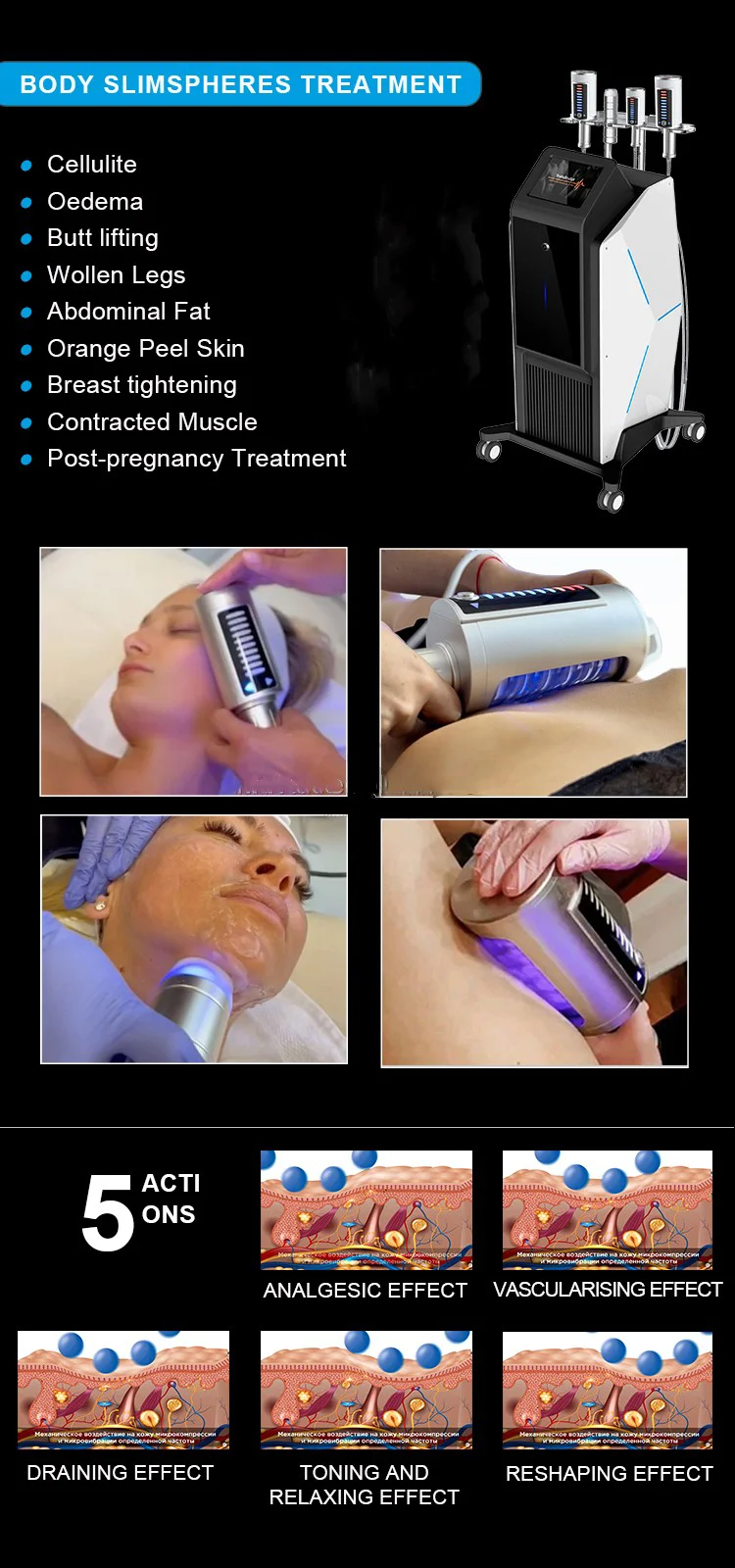 Endosphere Cellulite Reduction Roller Body Slimming Therapy Beauty ...