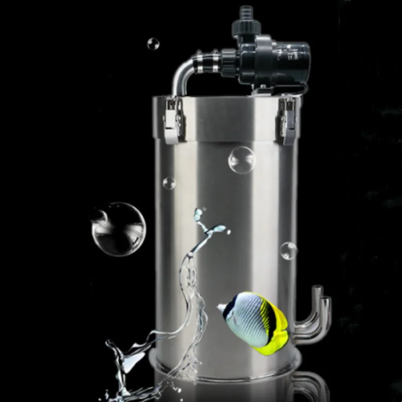 ADA-Style-Stainless-Steel-Aquarium-External-Canister-Filter-Fish-Tank ...