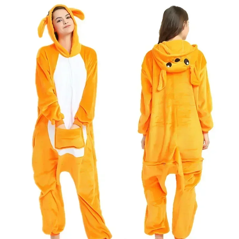 Adults-Cartoon-Kigurumi-Kangaroo-Onesie-Cosplay-Costume-One-Piece ...