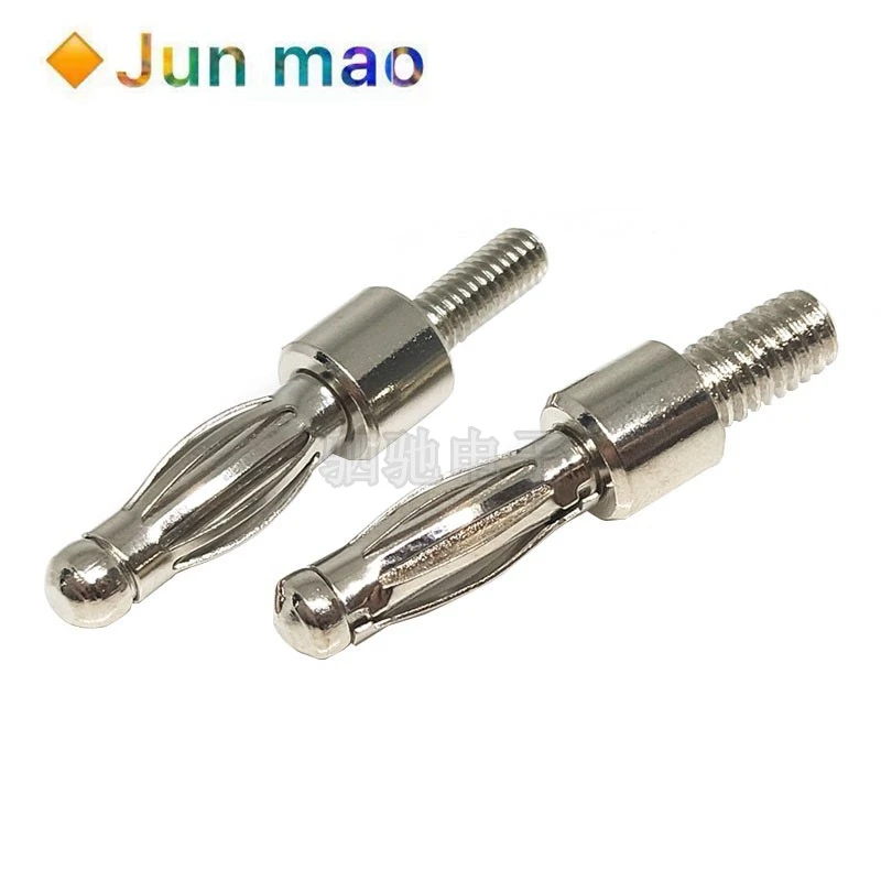 5pcs-M3-m4-banana-plug-with-screw-thread-3mm4mm-high-current-lantern ...