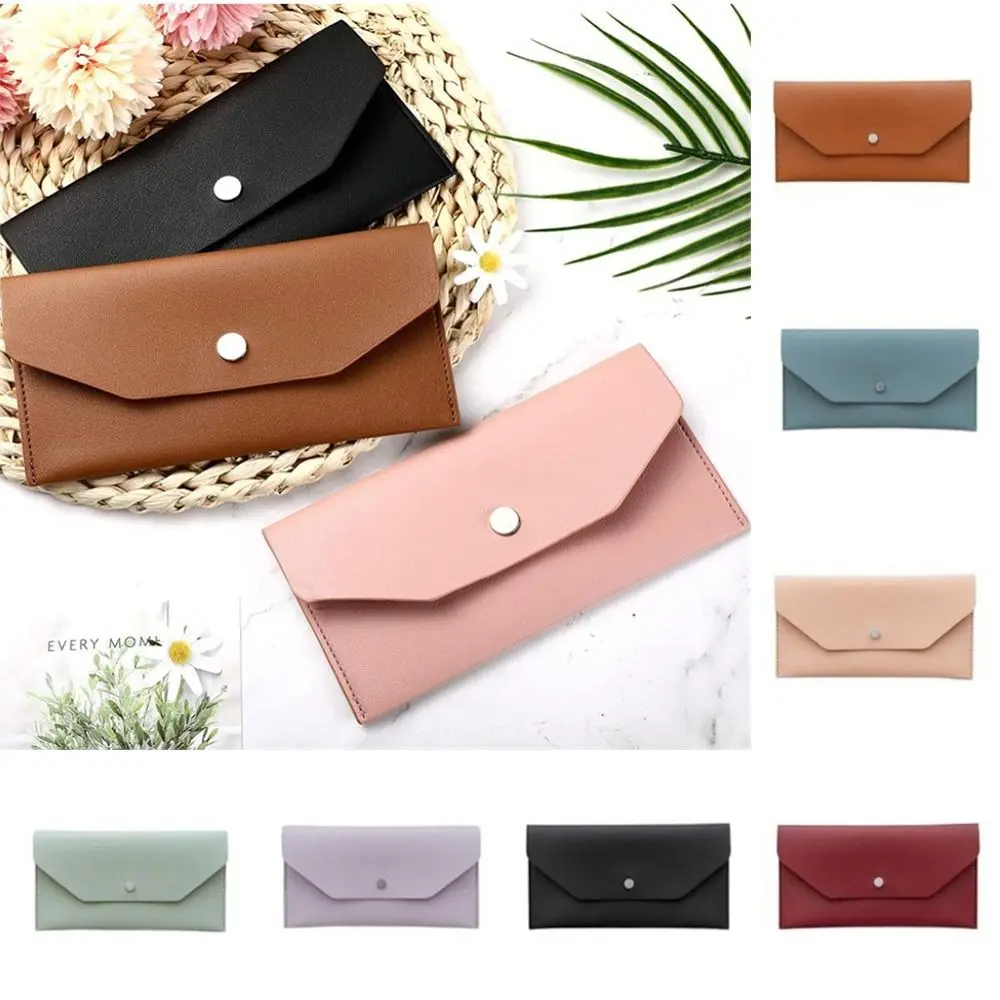 Women-Long-Envelope-Wallets-Leather-Money-Clutch-Bag-Multifunctional ...