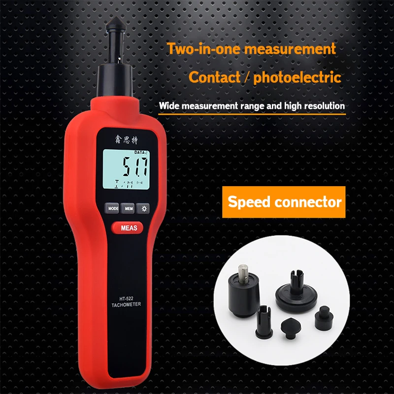Hti-Handheld-Digital-Tachometer-Contact-and-Photoelectric-Tach ...