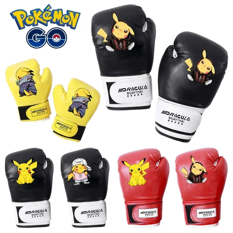 Guantes-De-Boxeo-De-Pok-mon-Manoplas-De-Pikachu-Anime-De-dibujos ...