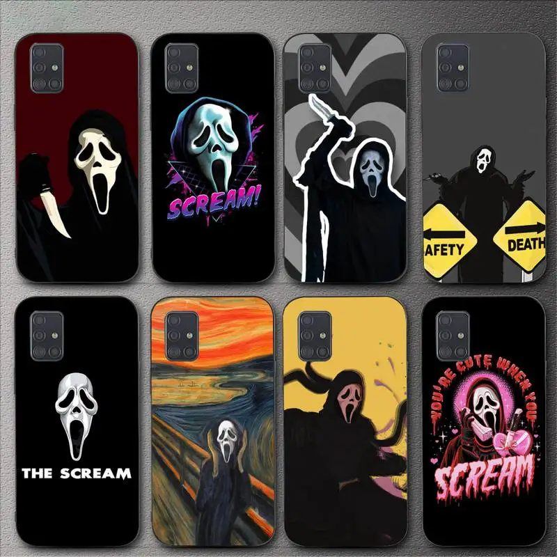 Ghostface Scream Terror Horror Phone Case For Samsung Galaxy A02 A12 ...