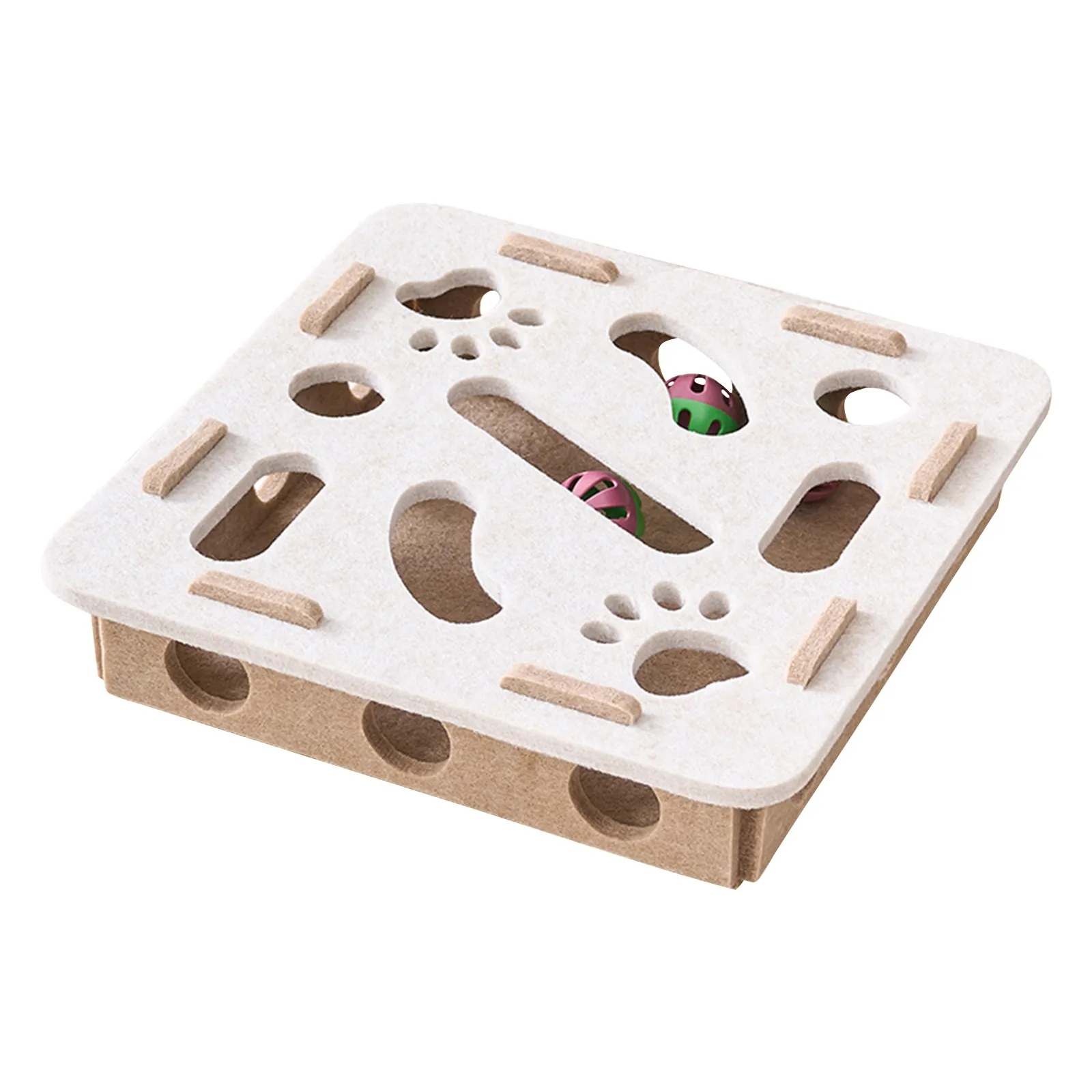 Interactive Educational Toys For Indoor Cat Tease Box Cat Puzzle Toy ...