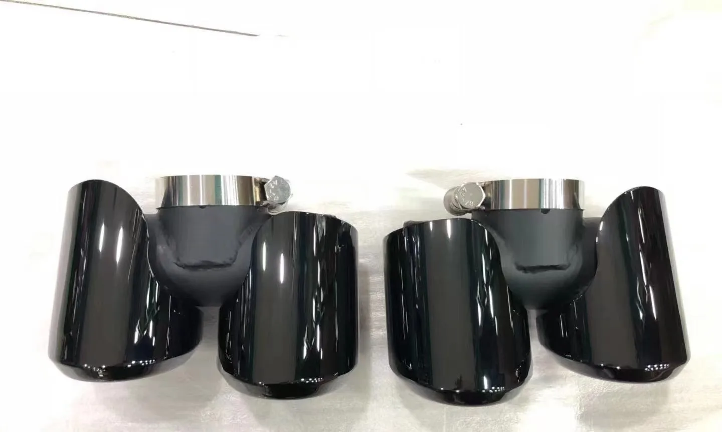 Dual Exhaust Tips Rear 304 Stainless Steel Muffler For 2020 20212022 ...