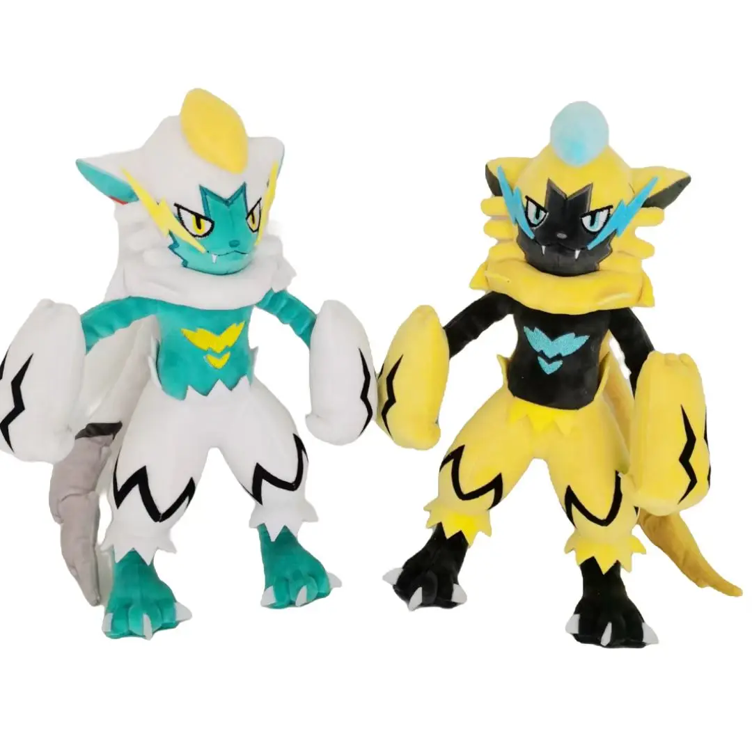 New-Style-Pokemon-Shiny-Zeraora-Plush-Toys-Cartoon-Cat-Stuffed-Doll ...