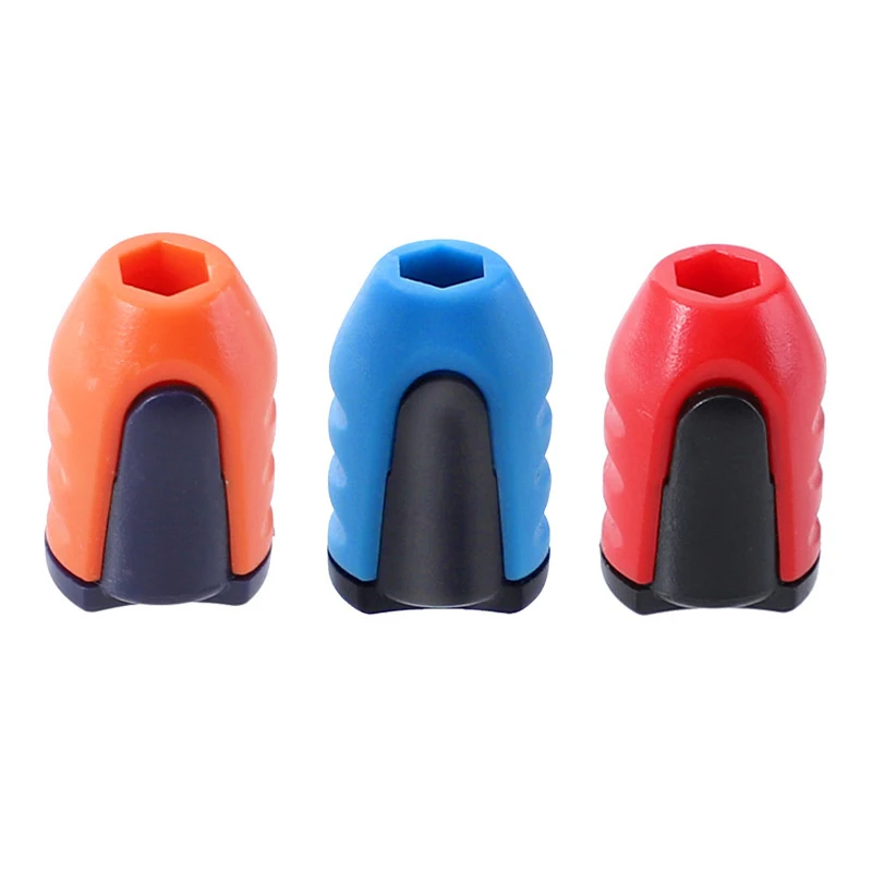 TOURNEVIS,Red-1--Anneaux porte vis magnétiques 1-4 pouce 6.35mm ...