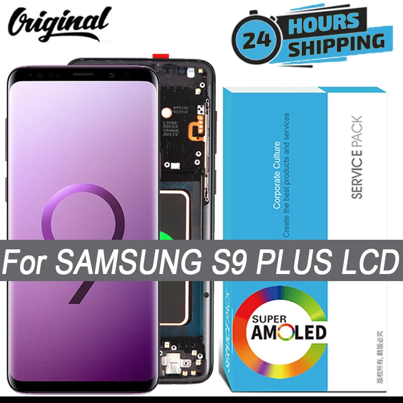 Écran Tactile Lcd Super Amoled De 6.2 Pouces, Pour Samsung Galaxy S9 ...