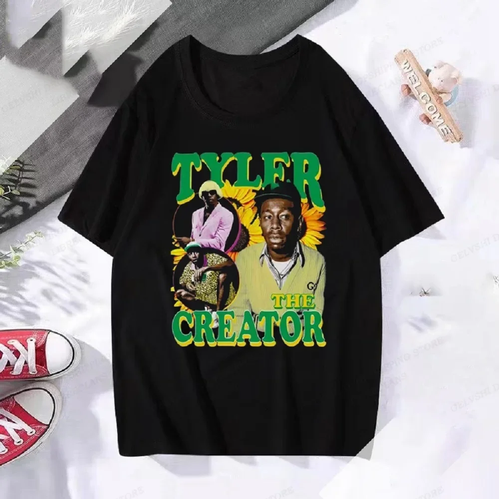 Tyler-The-Creator-T-Shirt-Men-Women-Fashion-Cotton-Tshirt-Album-Tops ...
