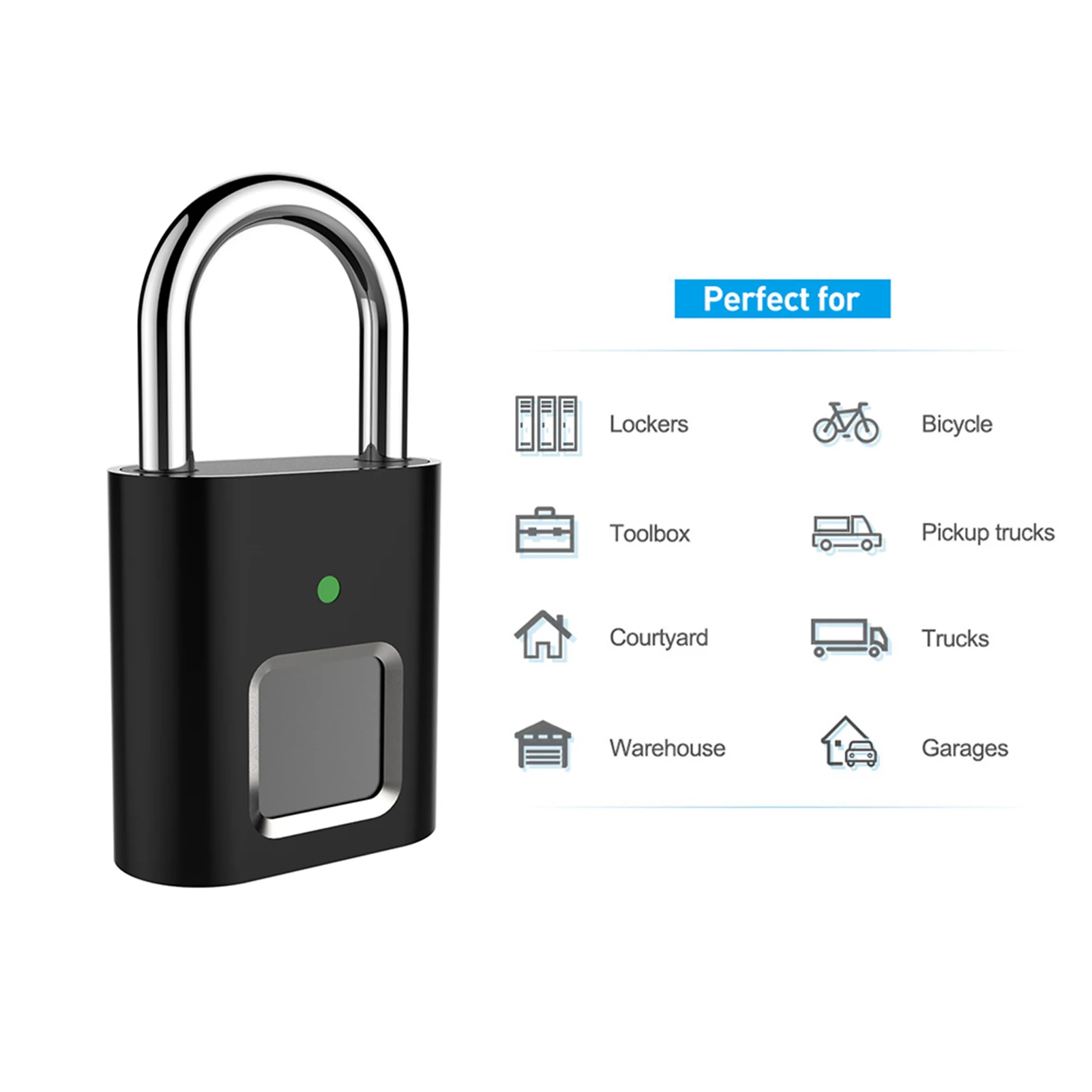 Fingerprint-Padlock-Biometric-Padlock-Store-10-Fingerprints-3-LED ...