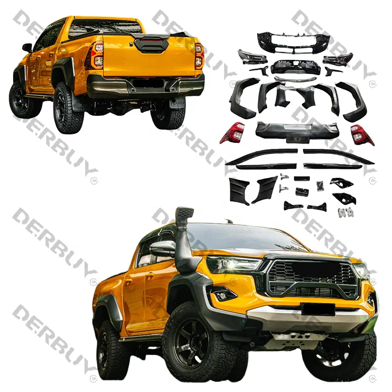 Tunning-parts-for-to-yo-ta-Hilux-revo-rocco-body-kits-upgrade-2020-2021 ...