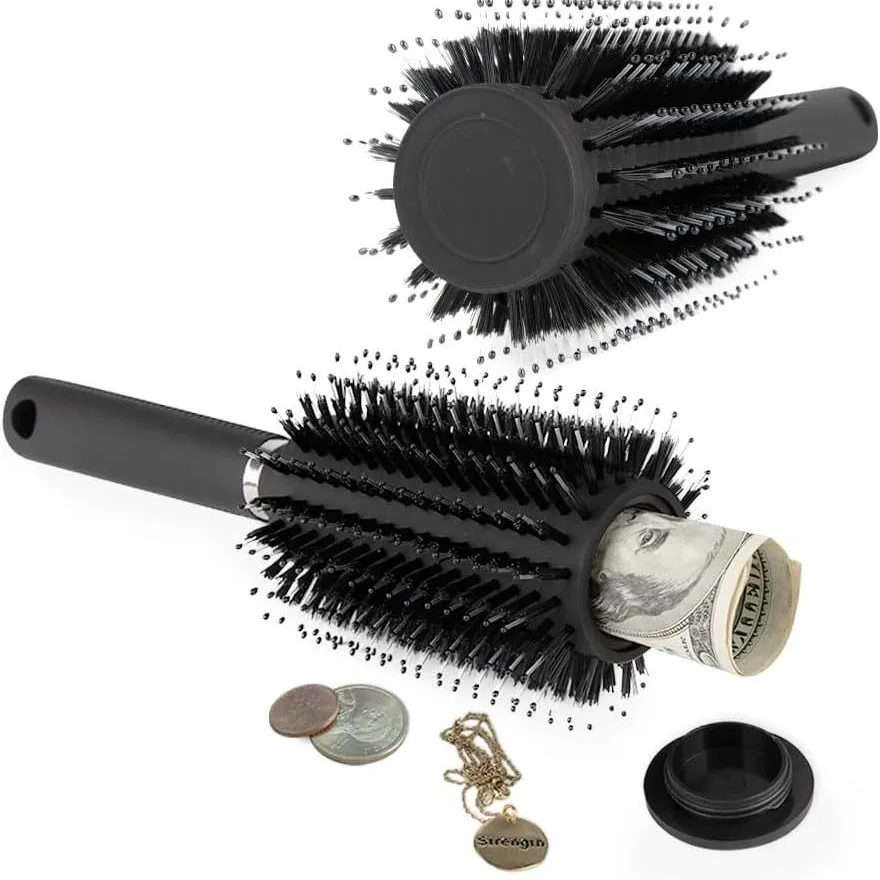 Hair Brush Comb Diversion Stash Safe Hidden Compartment Functions as an ...