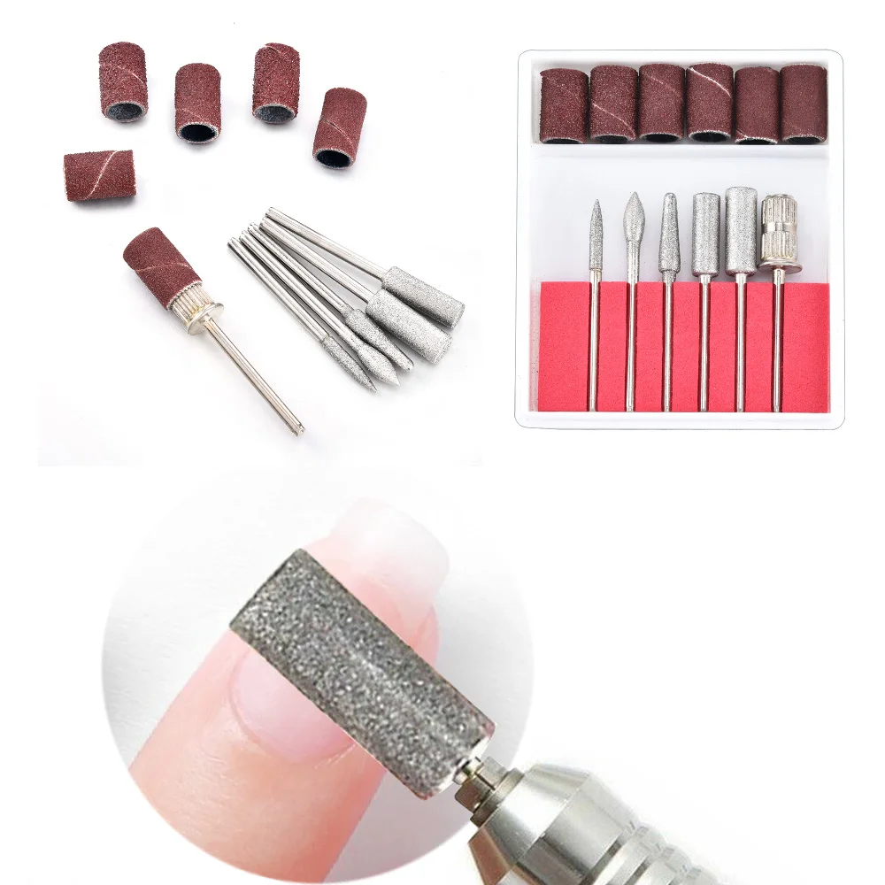 12pcs-Set-Electric-Nail-Art-Drill-Bits-Manicure-Pedicure-File-Machine ...