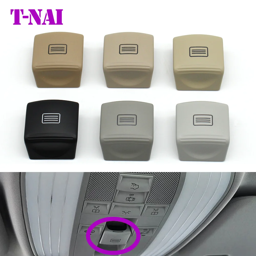 Car-Sunroof-Window-Switch-Button-Cover-Trim-Replacement-For-Mercedes ...