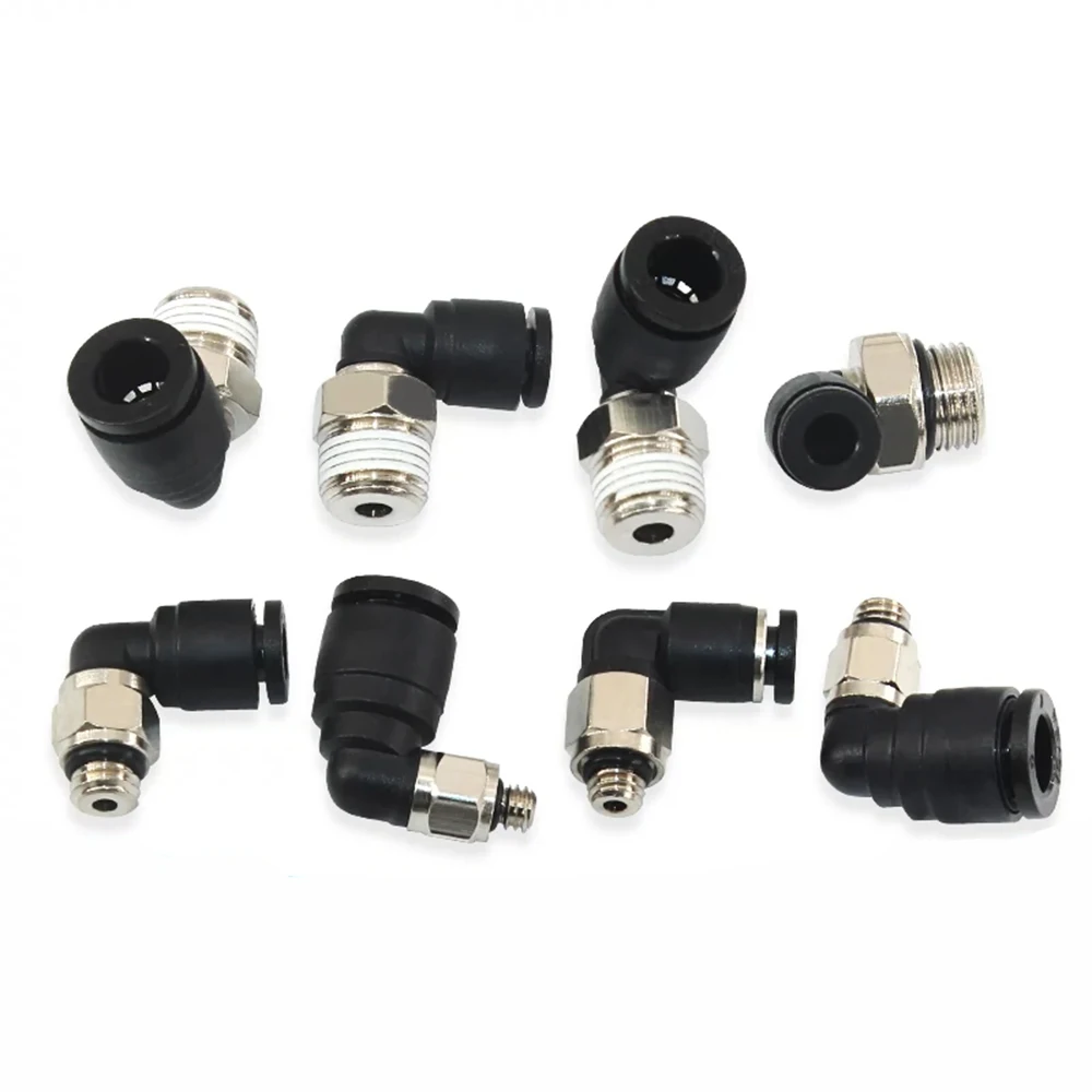 Pneumatic Quick Connector mini connector PL Pipe Hose 3mm 4mm 5mm ...