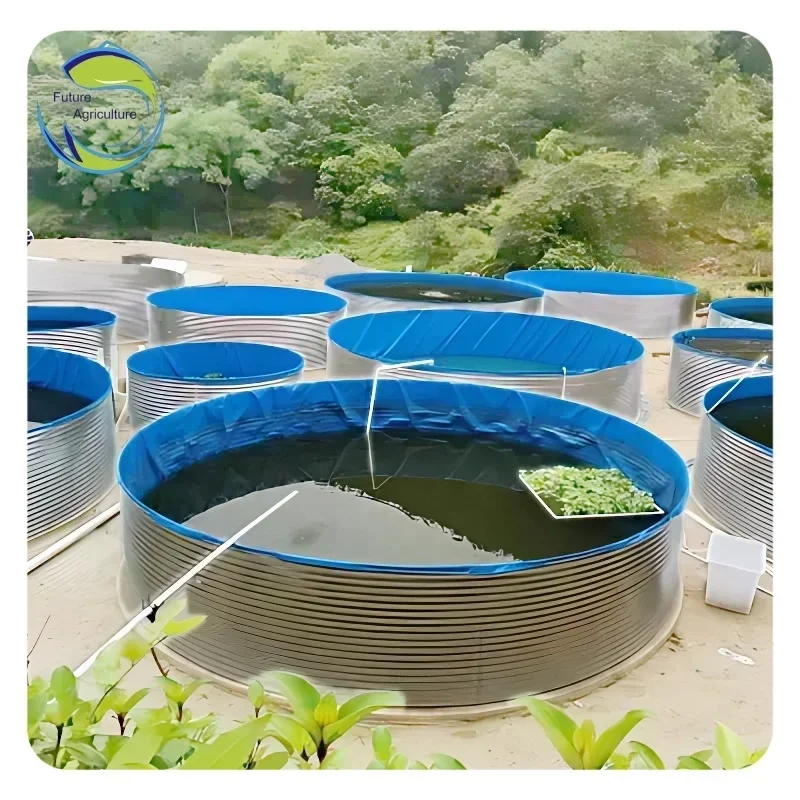 Large-Plastic-Fish-Ponds-High-Density-Fish-Pool-Farming-Shrimp-Salmon ...