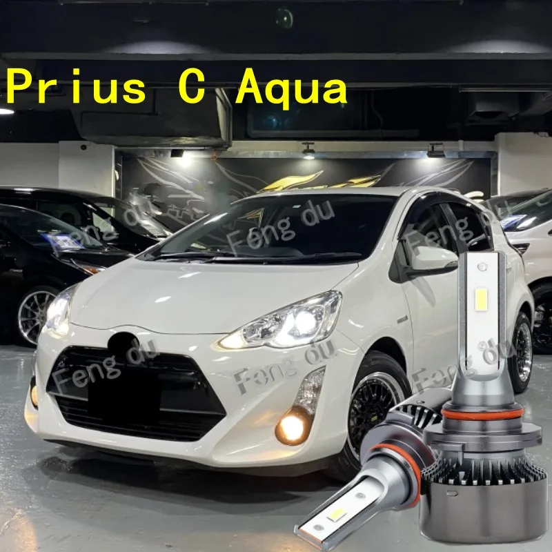 2Pcs-For-Toyota-Prius-C-Aqua-NHP10-NCB-20-6000K-LED-Car-Headlight-Bulbs ...