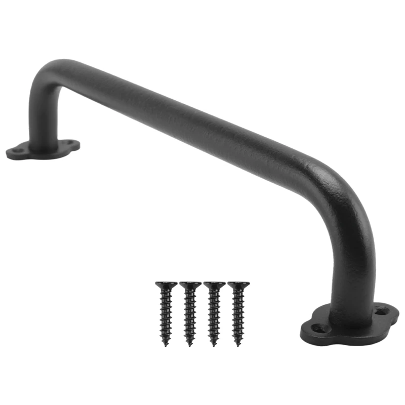 10-Inch-Metal-Industrial-Pipe-Wall-Handrail-Pipe-Barn-Door-Pull-Handle ...