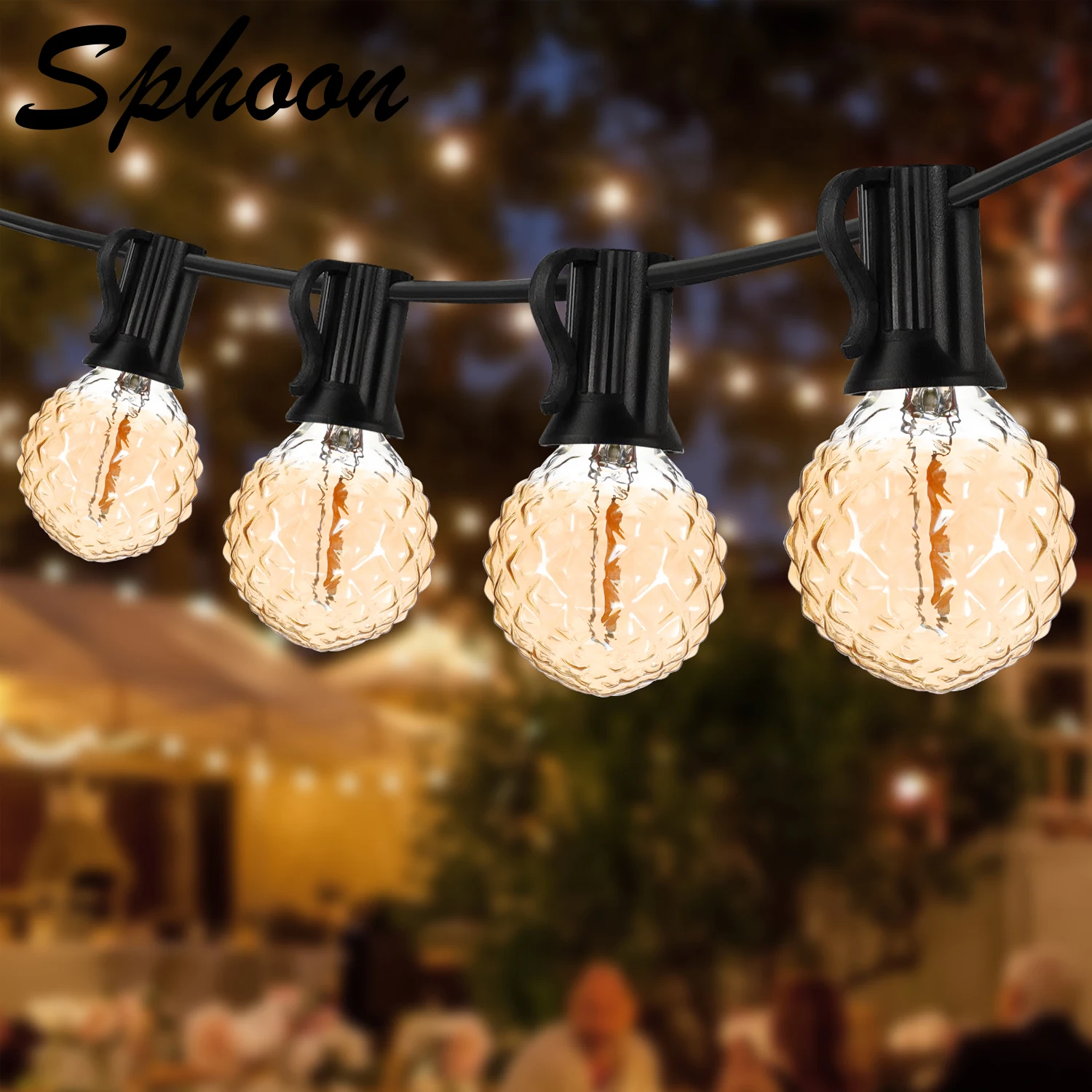 25FT-65FT-Diamond-Shaped-G40-Led-Outdoor-String-Light-110V-220V ...