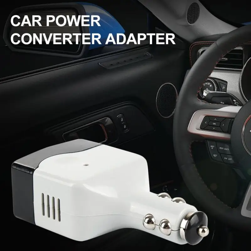 12/24v Dc To 220v Ac Car Power Converter Inverter Portable Universal ...