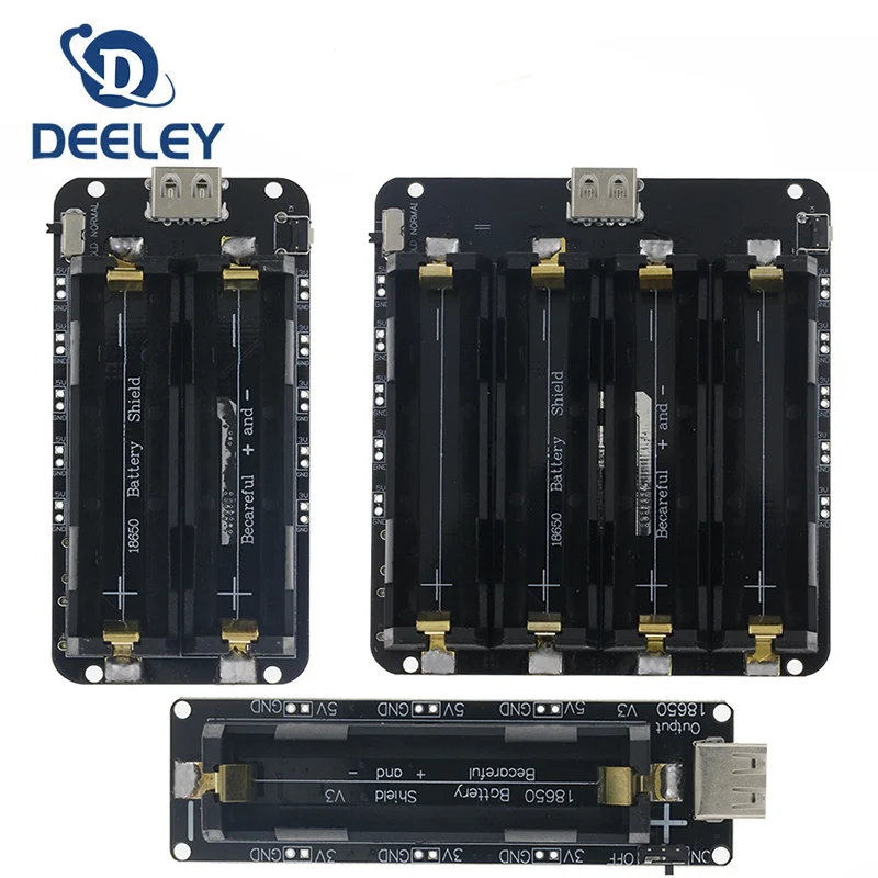Two-Voltage-18650-Lithium-Battery-Shield-V8-Mobile-Power-Expansion ...
