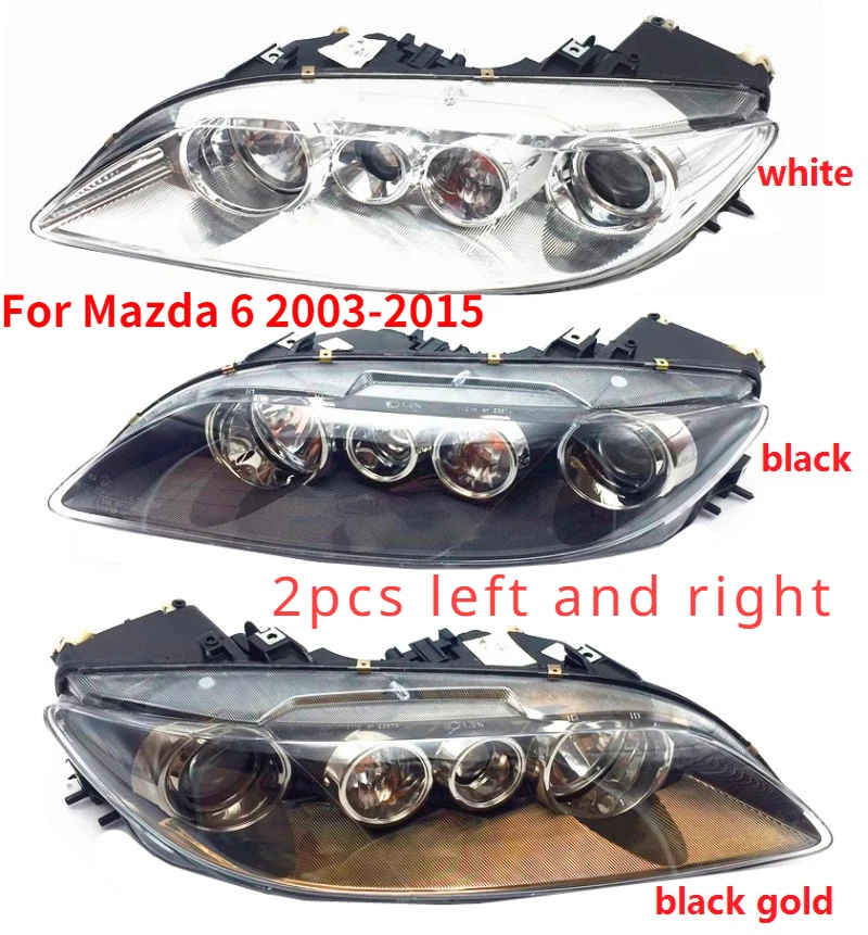 CAPQX-2PCS-For-Mazda-6-Mazda6-2003-2015-Front-headlight-headlamp-head ...