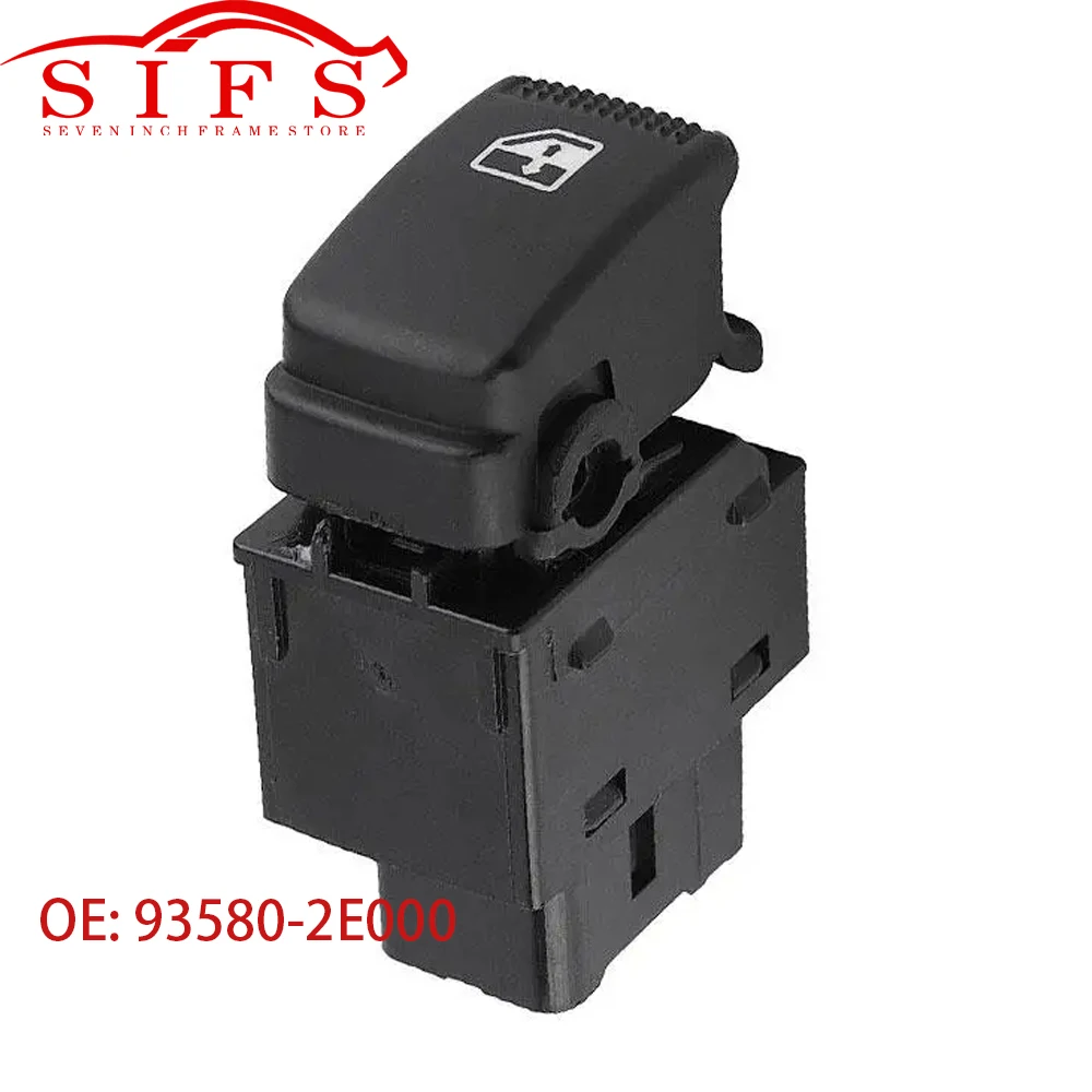 싼타페 dm 에어컨 자동차 단일 파워 윈도우 리프터 스위치 제어 단추, 현대 투싼 2005-2010 우측 승객용 ...