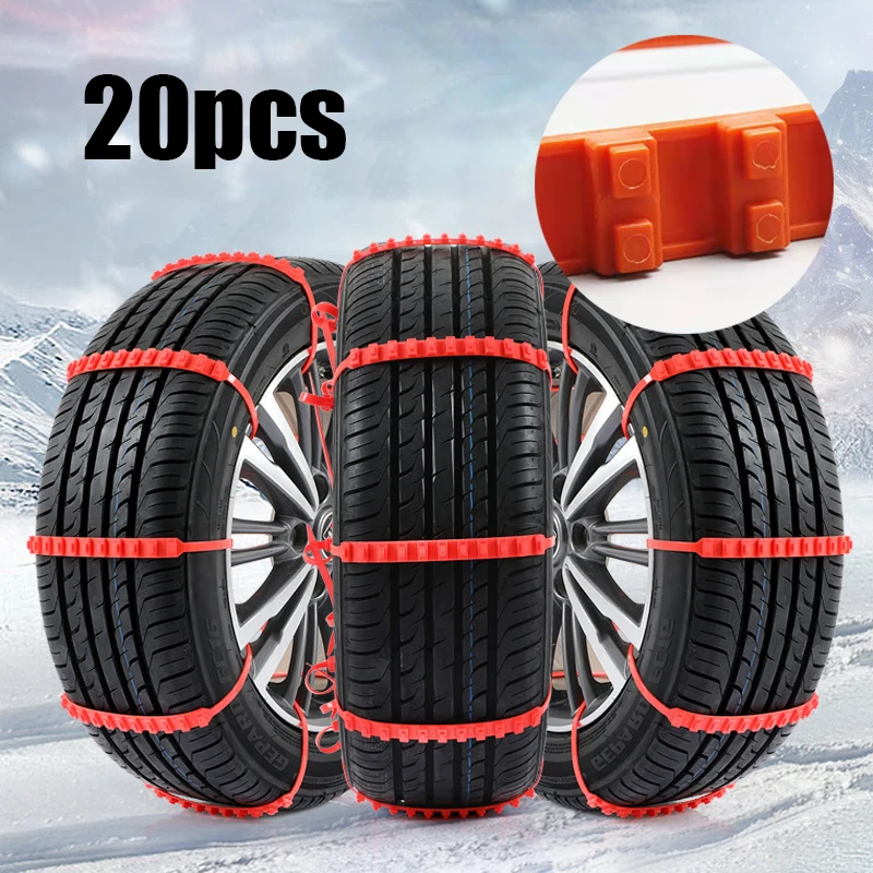 10Pcs-Anti-Skid-Snow-Chains-Car-Winter-Tire-Wheels-Chains-Winter ...