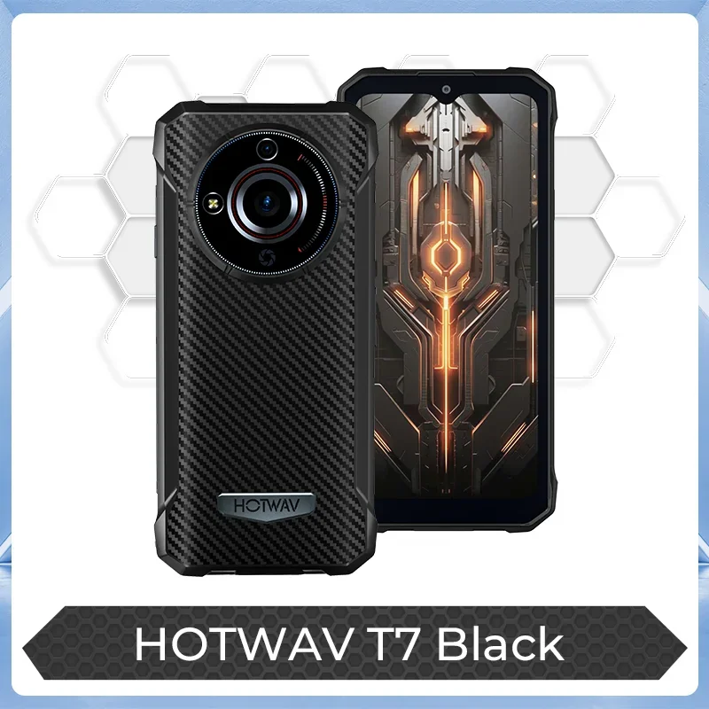 HOTWAV T7 Rugged Smartphone 6.52” HD+ Screen Android 13 6280mAh Battery ...