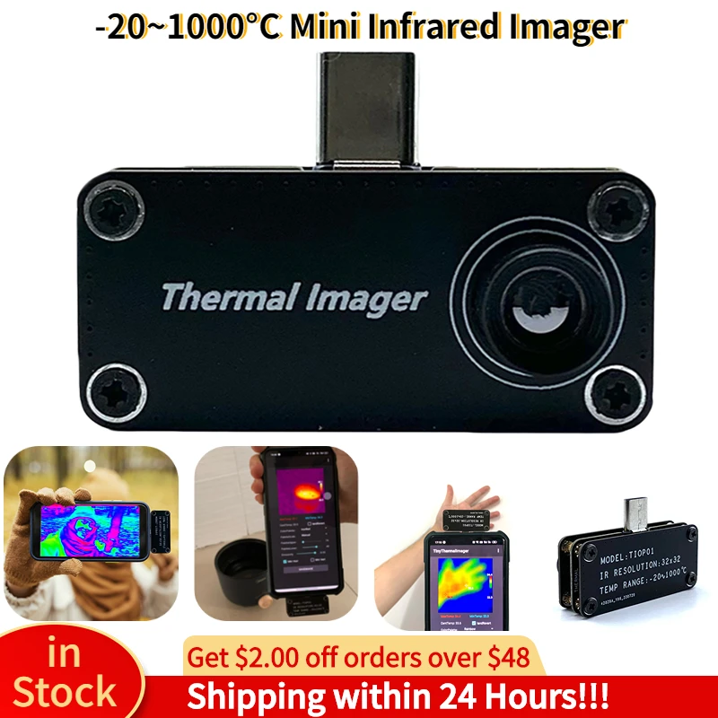 32-32-Resolution-Infrared-Thermal-Imager-Cameras-Tempreature-Measurement-Meter-Mini-IR-Thermal ...