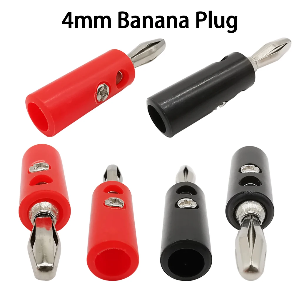 4mm-Banana-Plug-Audio-Speaker-Adapter-Nickel-Plated-4mm-Bananas-Plug ...