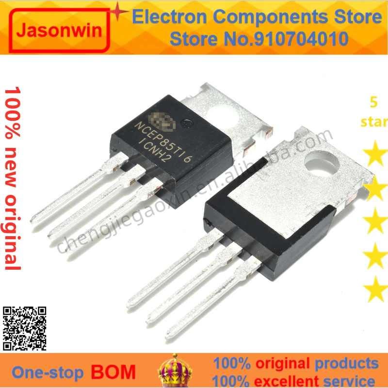 100-Nuevo-50-Unids-Lote-Original-MOSFET-NCEP85T16-160A-85V-TO-220 ...