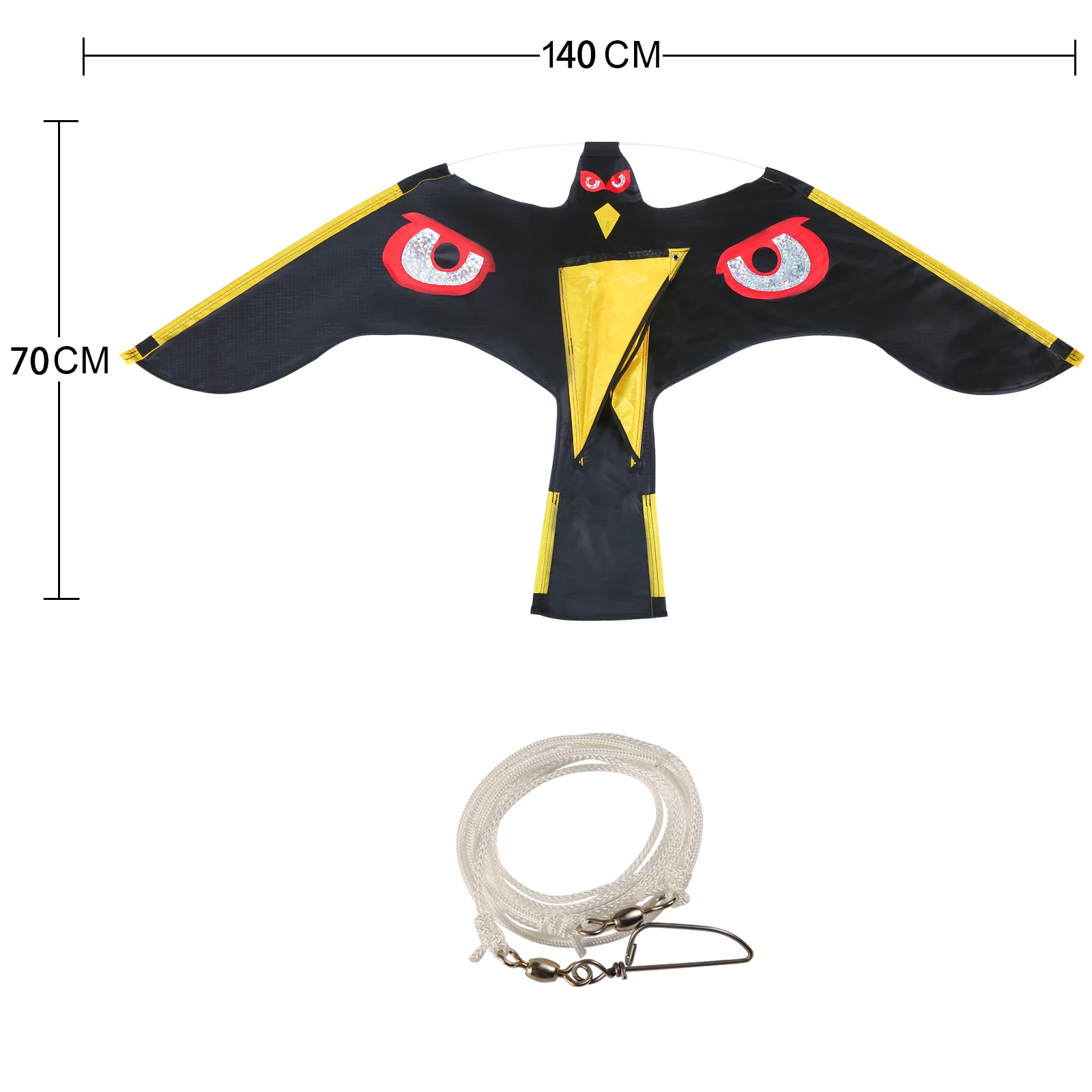 Kite-Lifelike-Bird-Repeller-Scarecrow-For-Gardening-Bird-Scare-Kite-For ...